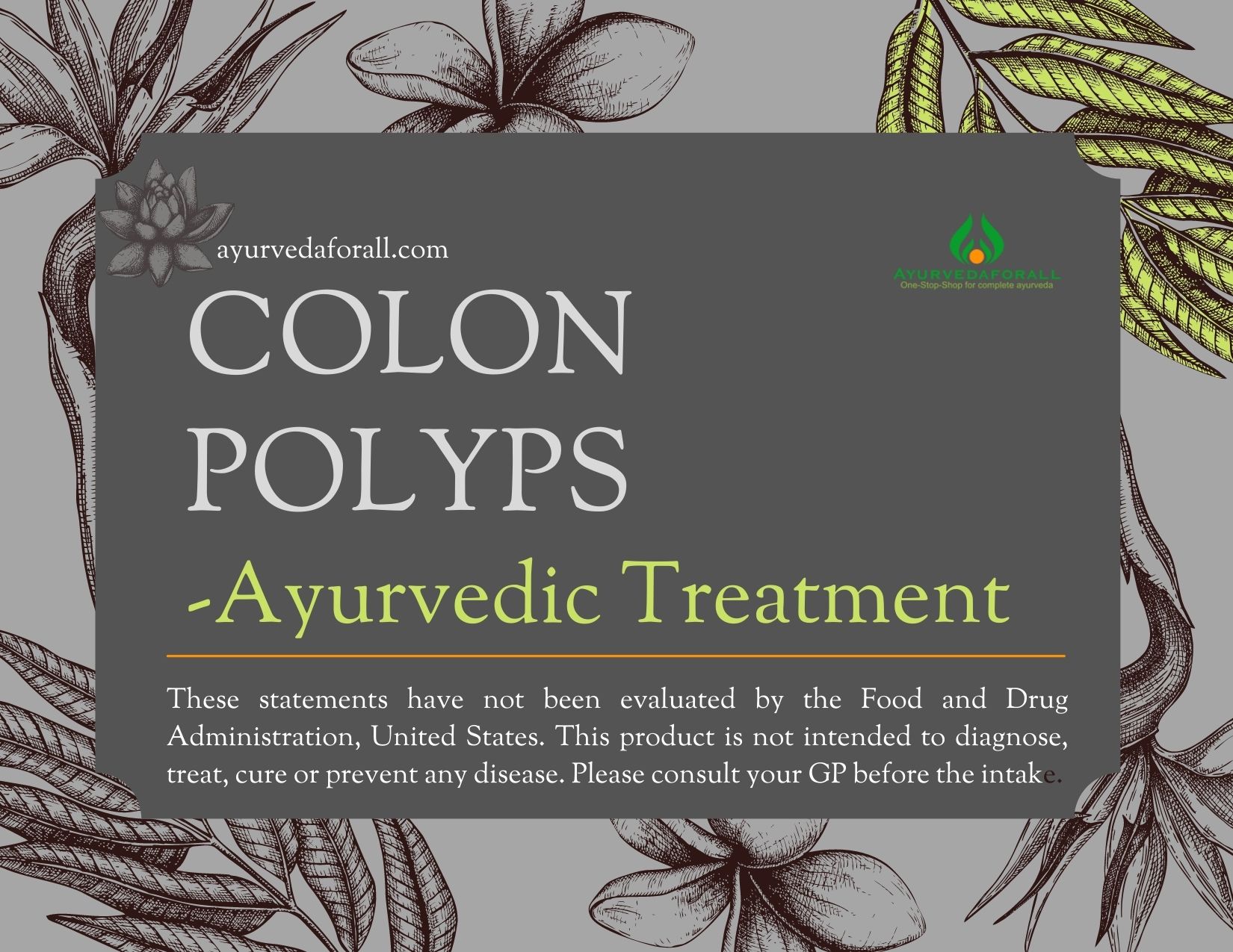 COLON POLYPS- Ayurvedic Treatment, Diet, Exercises, Research Papers ...