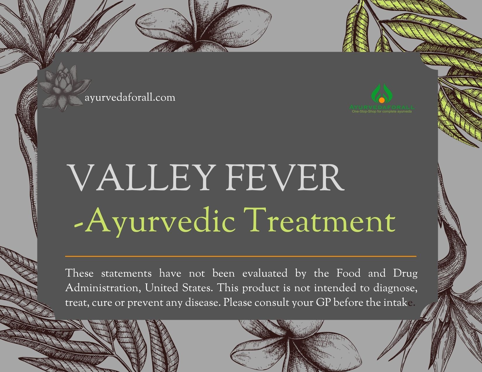 VALLEY FEVER- Ayurvedic Treatment, Diet, Exercises, Research Papers ...