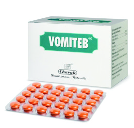 Charak Vomiteb Tablets - AyurvedaForAll UK - Buy Ayurvedic Medicines Online