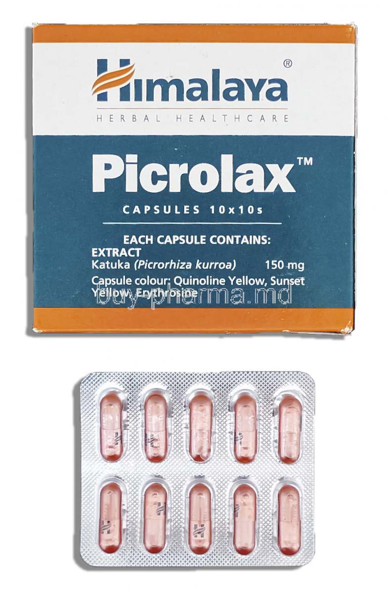 Himalaya Picrolax Capsules - AyurvedaForAll UK - Buy Ayurvedic ...