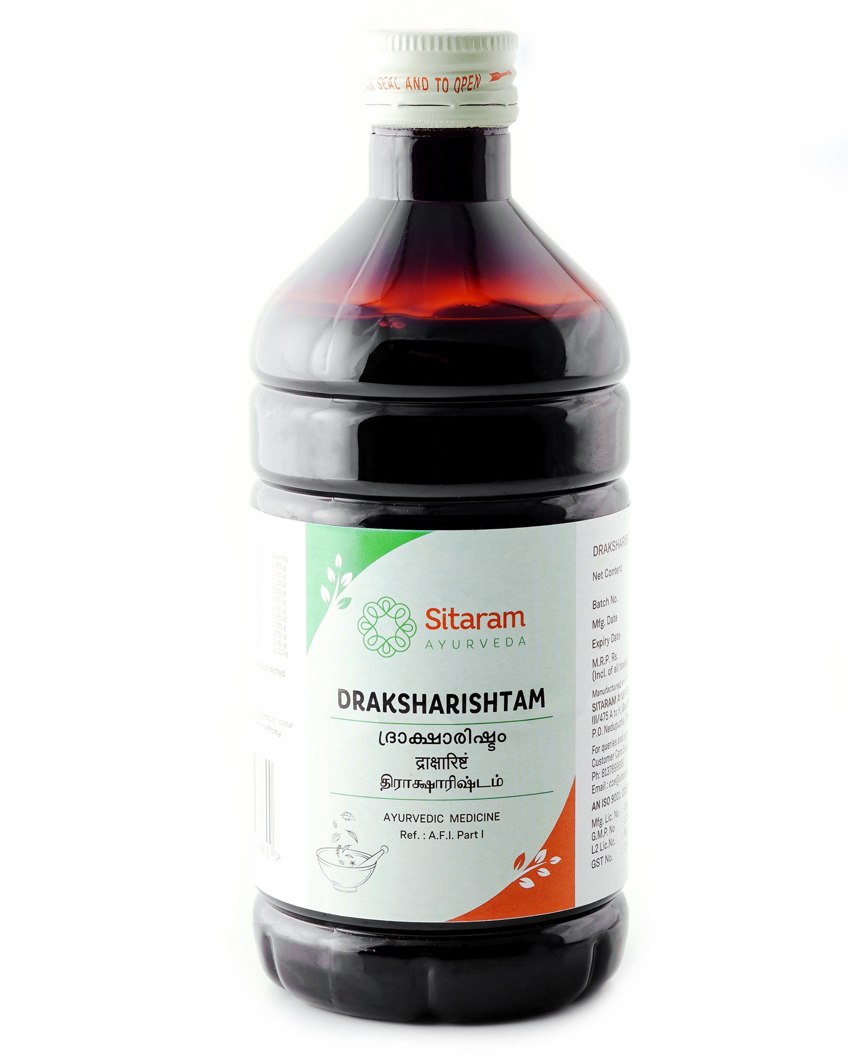 Sitaram Draksharishtam - AyurvedaForAll UK - Buy Ayurvedic Medicines Online