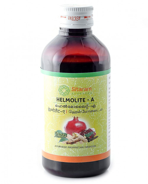 Sitaram Helmolite-A - AyurvedaForAll UK - Buy Ayurvedic Medicines Online