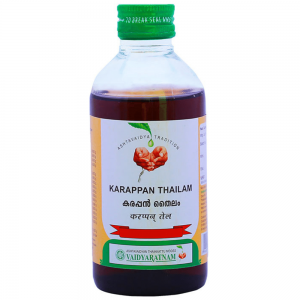 Vaidyaratnam Karappan Thailam - AyurvedaForAll UK - Buy Ayurvedic ...