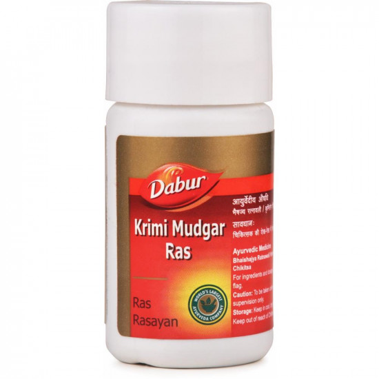 Dabur Krimimudgar Ras - AyurvedaForAll UK - Buy Ayurvedic Medicines Online
