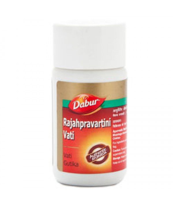 Dabur Rajahpravartini Vati - AyurvedaForAll UK - Buy Ayurvedic ...