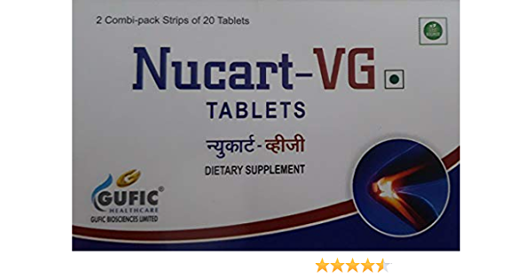 Nucart VG Tablet - AyurvedaForAll UK - Buy Ayurvedic Products Online